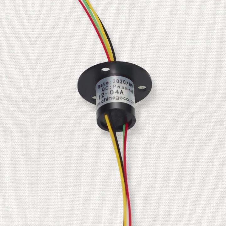 Slip-Ring 4 Channel 2A 12.5Mm Conductiveelectric Collector 360-Degree ...