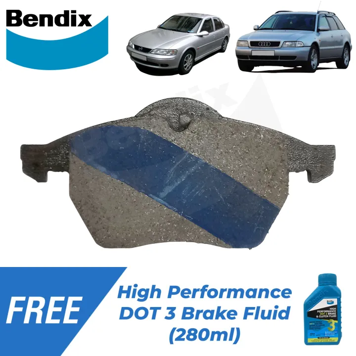 Bendix Brake Pads GCT DB1351 Front Set for Audi A4 1995-2001, Opel Vectra 1996-2002 | Lazada PH
