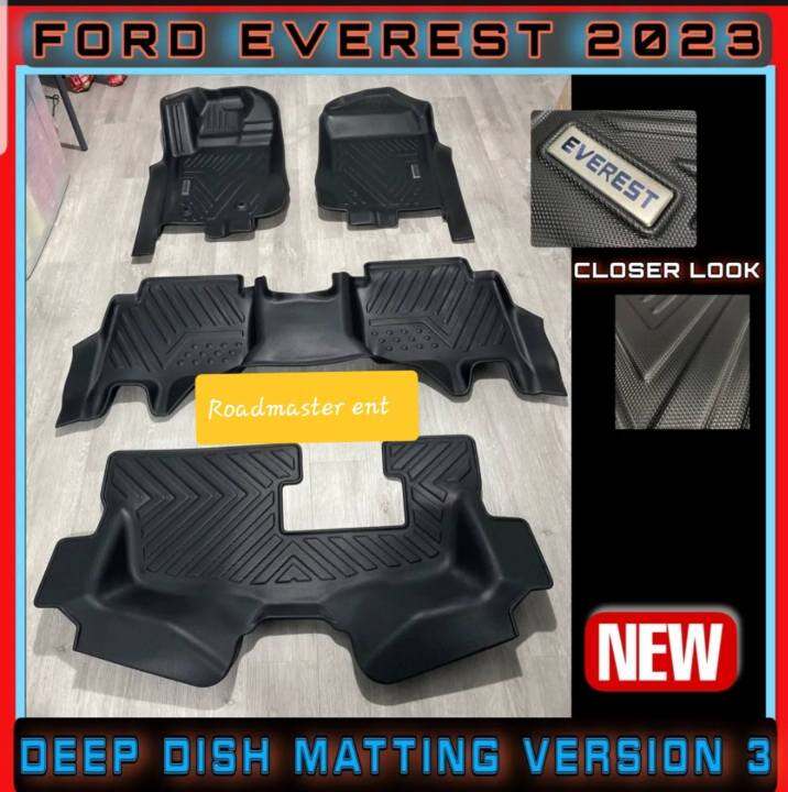 FORD EVEREST 2023-2024 DEEP DISH MATTING VERSION 3 (NEXT-GEN EVEREST ...