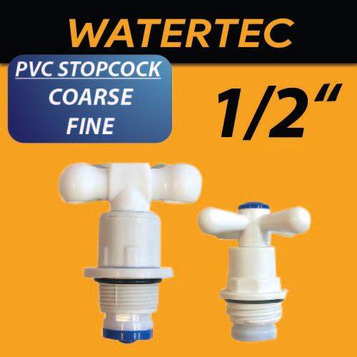 Watertec PVC Stopcock Spare Part Head 1/2" 15mm | Lazada