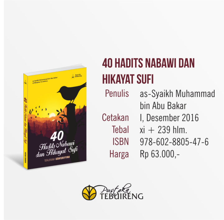 40 Hadits Nabawi Dan Hikayat Sufi | Lazada Indonesia