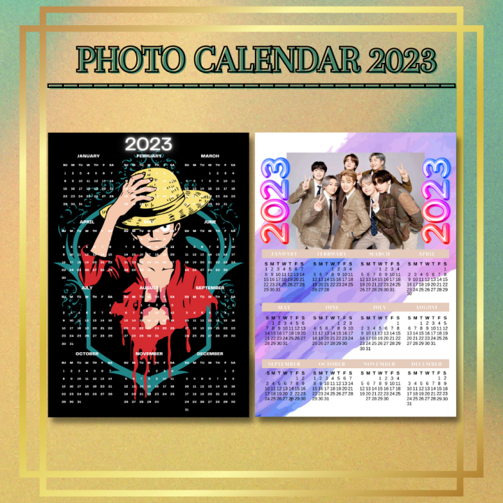Customize Photo Calendar 2024 customized calendars for souvenirs ...