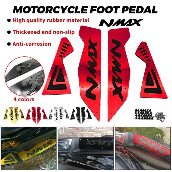 Immediate delivery Motorcycle NMAX V1 Matting Footboard with Carbon ...