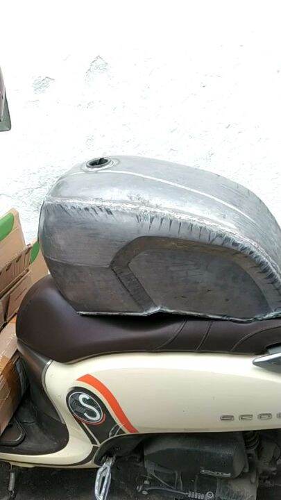 TANGKI MOTOR CUSTOM JUMBO 25 LITER Tebal MODEL BMW R9T TANGKI KAPASITAS ...