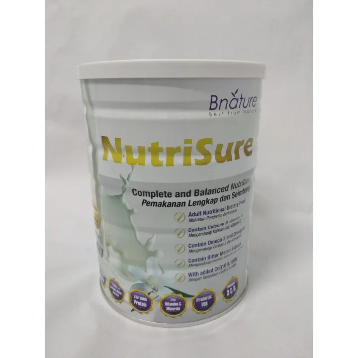 Bnature Nutrisure (Vanilla) 850g | Lazada