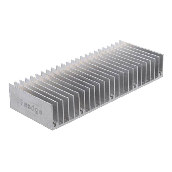 Fasdga Aluminum Heatsink Cooling Fin 150mmx60mmx25mm for Power ...
