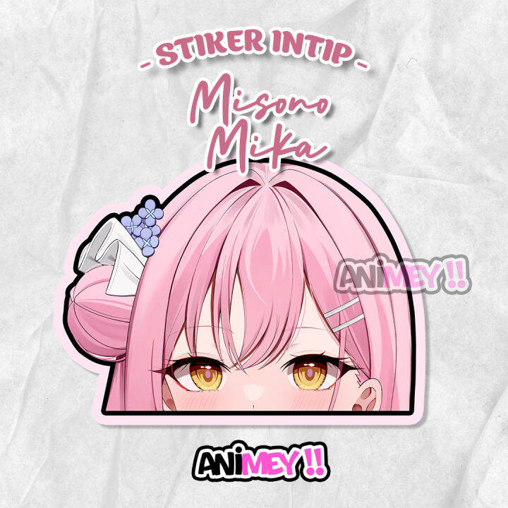 Stiker Intip Misono Mika / Sticker Anime Waterproof | Lazada Indonesia