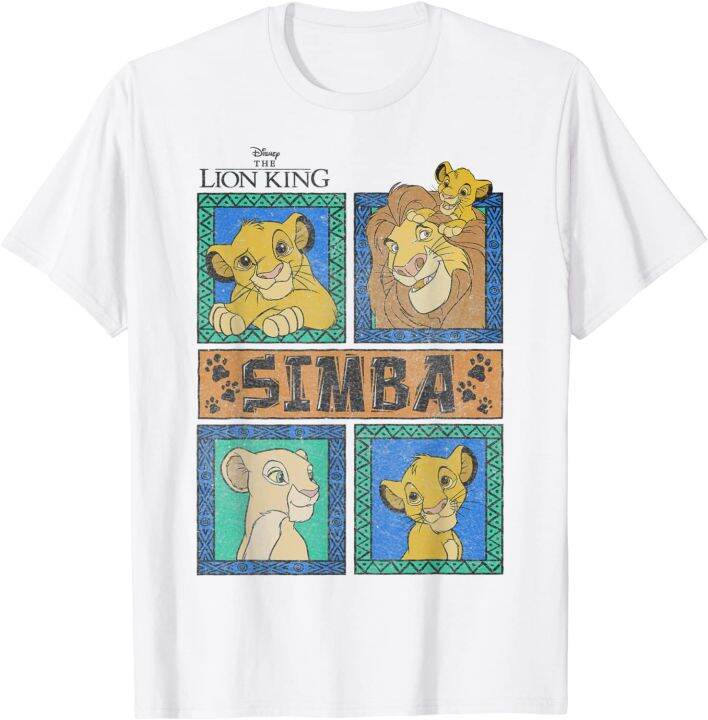 Baju Kaos Anak Disney The Lion King Simba Family Panels | Lazada Indonesia