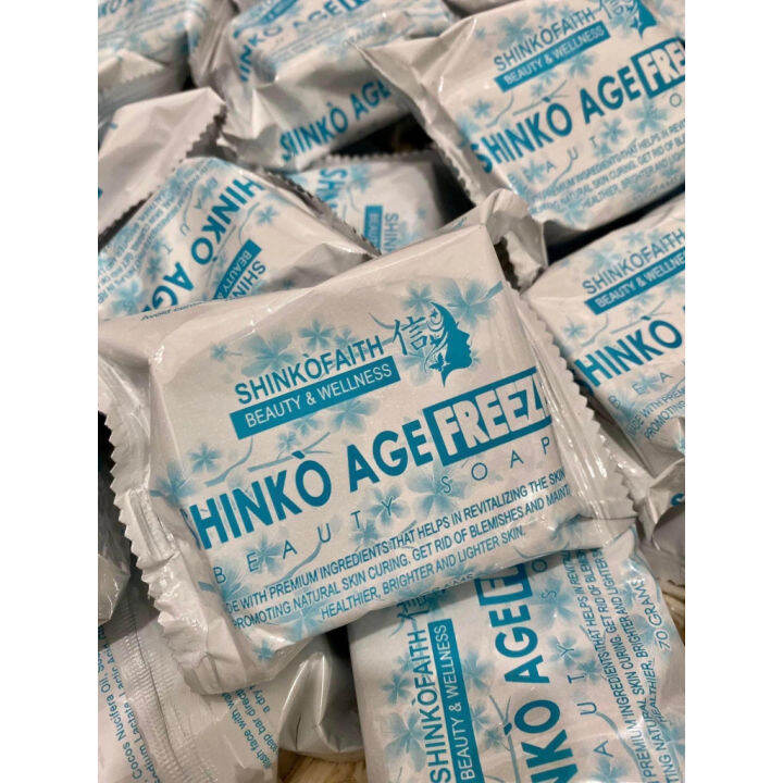 SHINKO SOAP AGE FREEZE BEAUTY SOAP by Ms. Roxanne SHINKO ICE SOAP ...