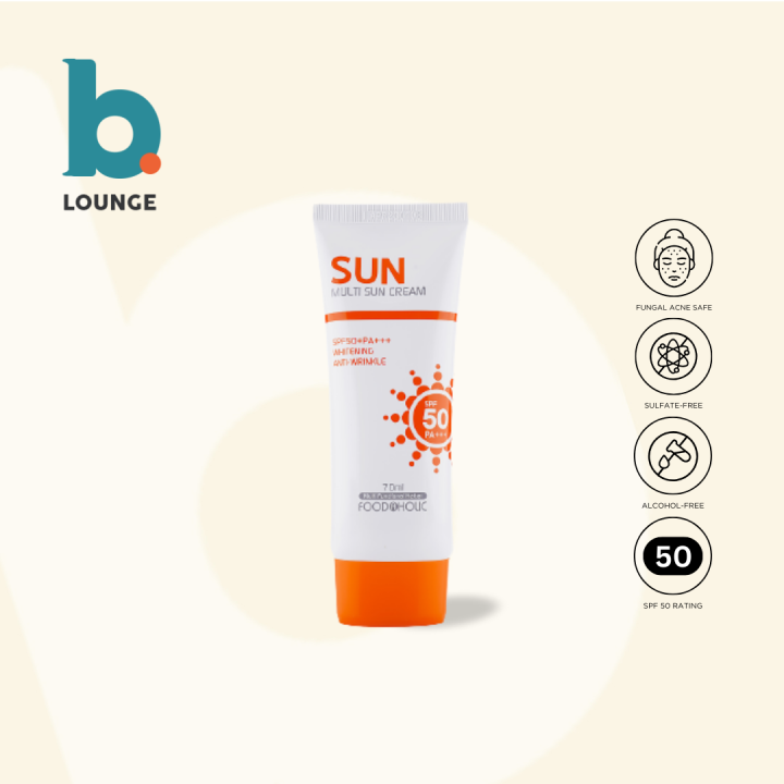 FOODAHOLIC Multi Sun Cream 70ml | Lazada PH