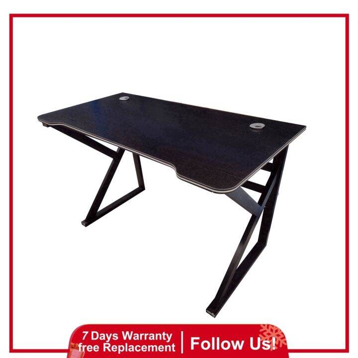 VESSE HOME Gaming Desk Modern Computer Desktop Table Home Bedroom ...