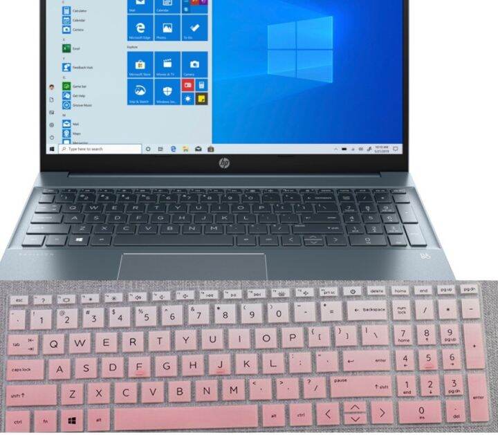 Laptop Keyboard Cover skin For 15.6" HP Pavilion 15-EH series 15 ...