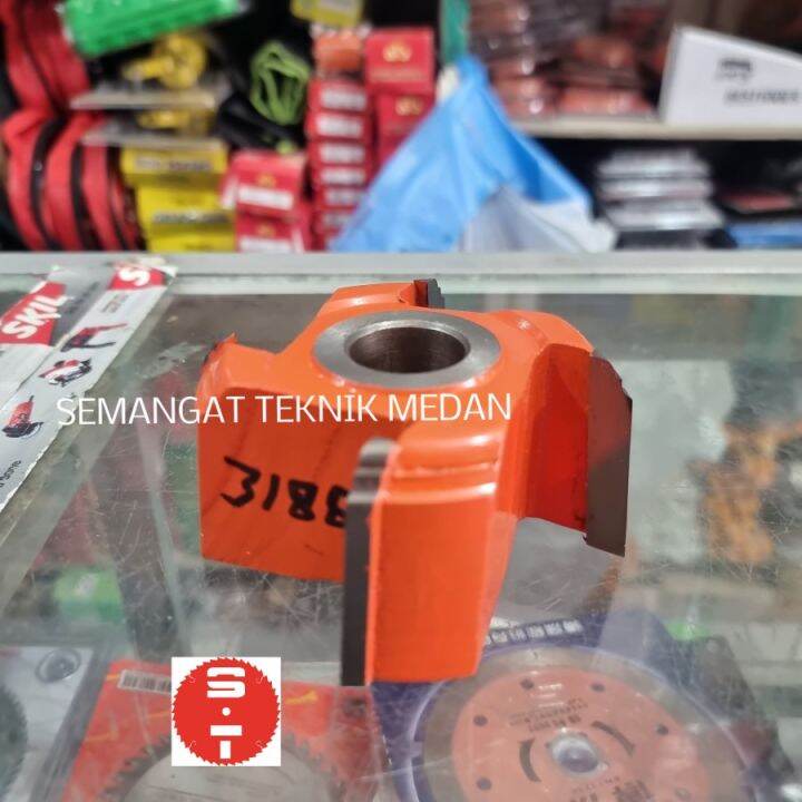 PISAU PROFIL ROUTER KOMBINASI 442 443 SPINDLE KAYU PETAK PANEL 3188 ...