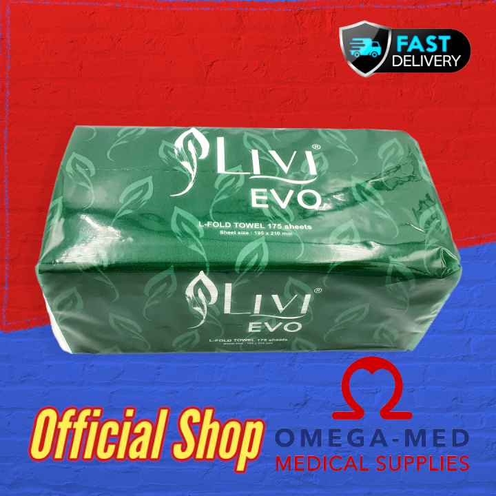 LIVI EVO PAPER TOWEL (sold per pack) | Lazada PH
