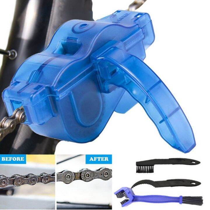 4Pcs Bicycle Chain Washer Mountain Bike Chain Cleaner Brushes Cleaning ...