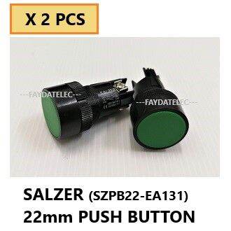 SALZER 22MM PUSH BUTTON GREEN SZPB22-EA131 (NO) | Lazada