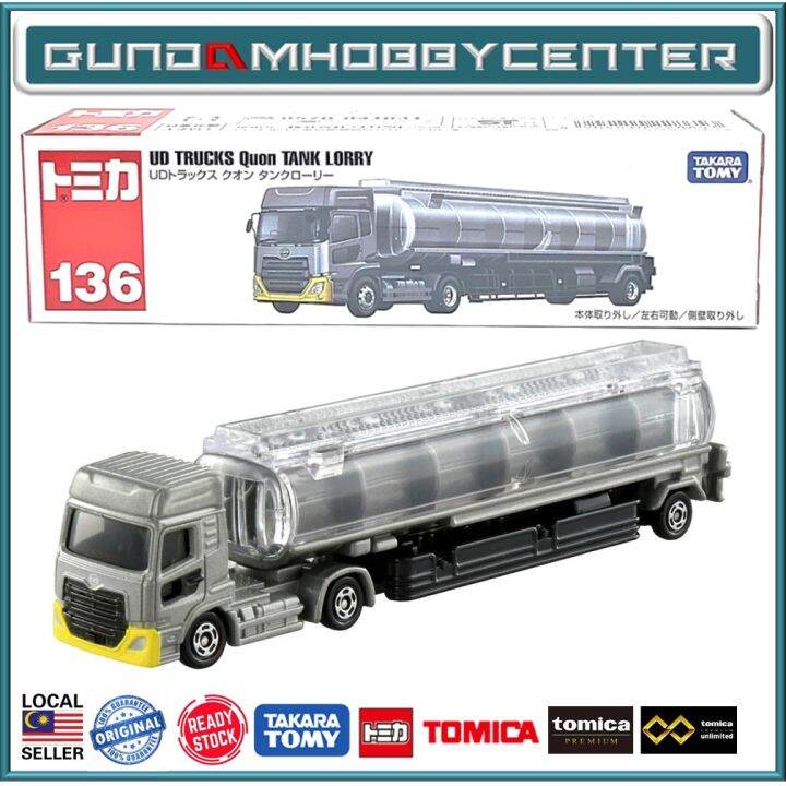Tomica No.136 UD TRUCK QUON TANK LORRY | Lazada
