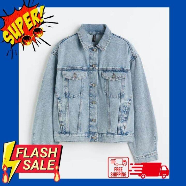 🔥SUPER SALE🔥DENIM JACKET for Women Maong Korean Trend | Lazada PH