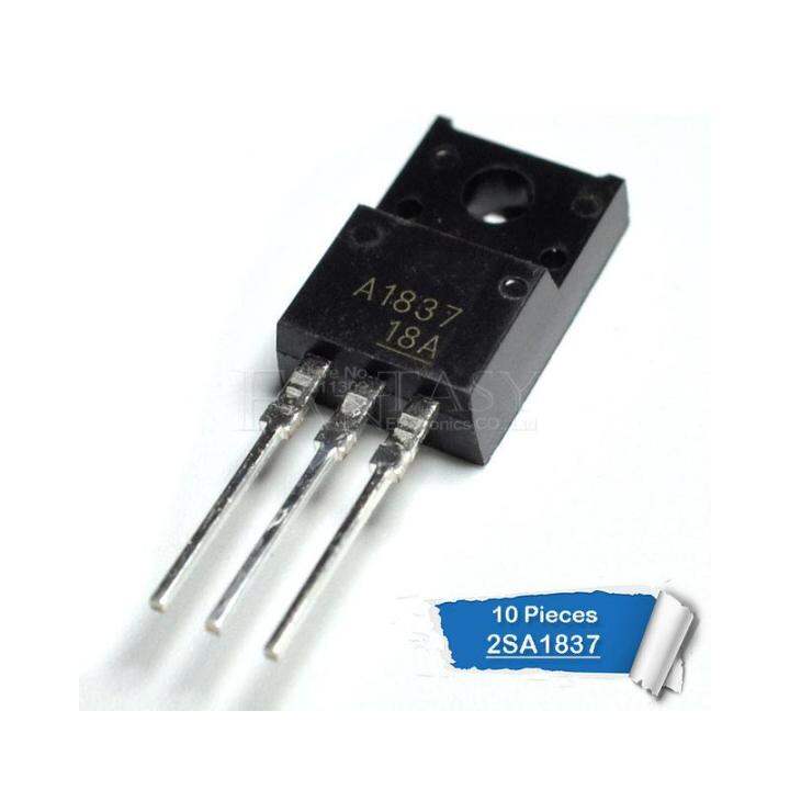 10pcs 2SA1837 TO-220F A1837 TO220 Audio Power Amplifier Tube Transistor ...
