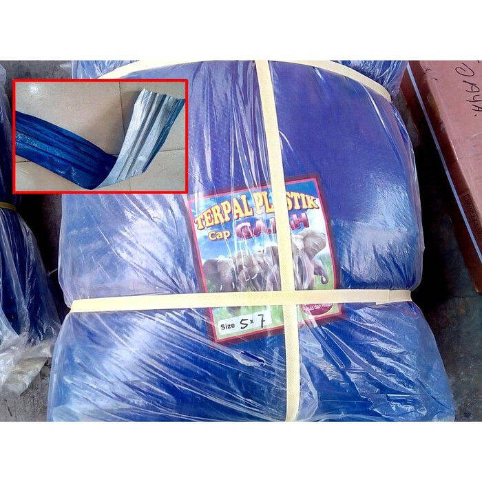 TERPAL PLASTIK 2 Meter x 15 Meter /TERPAL A3/TERPAL TENDA/TERPAL JADI ...