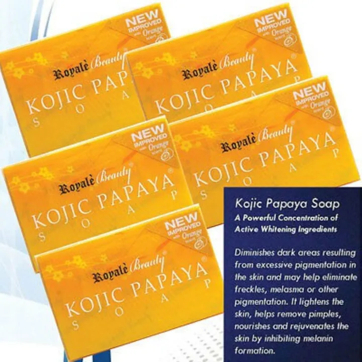 ROYALE KOJIC PAPAYA SOAP!!! AUTHENTIC!!! COD | Lazada PH
