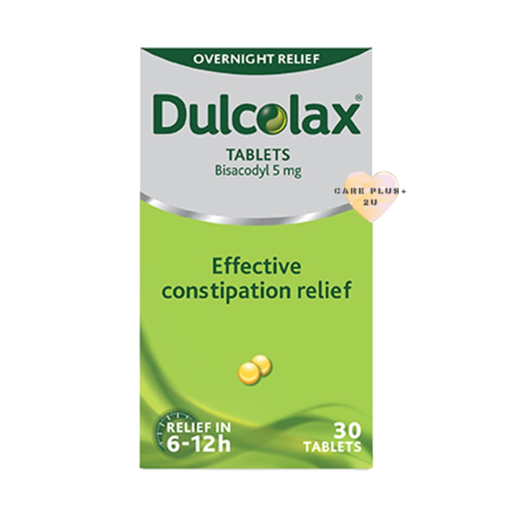 Dulcolax (Bisacodyl 5mg) Constipation Relief Tablets (30's/box) | Lazada
