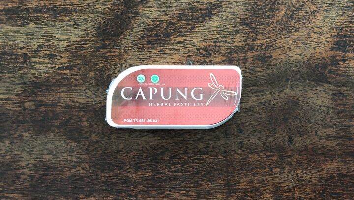 Capung Herbal Pastilles Permen Pelega Tenggorokan Slide 7 Gram | Lazada ...