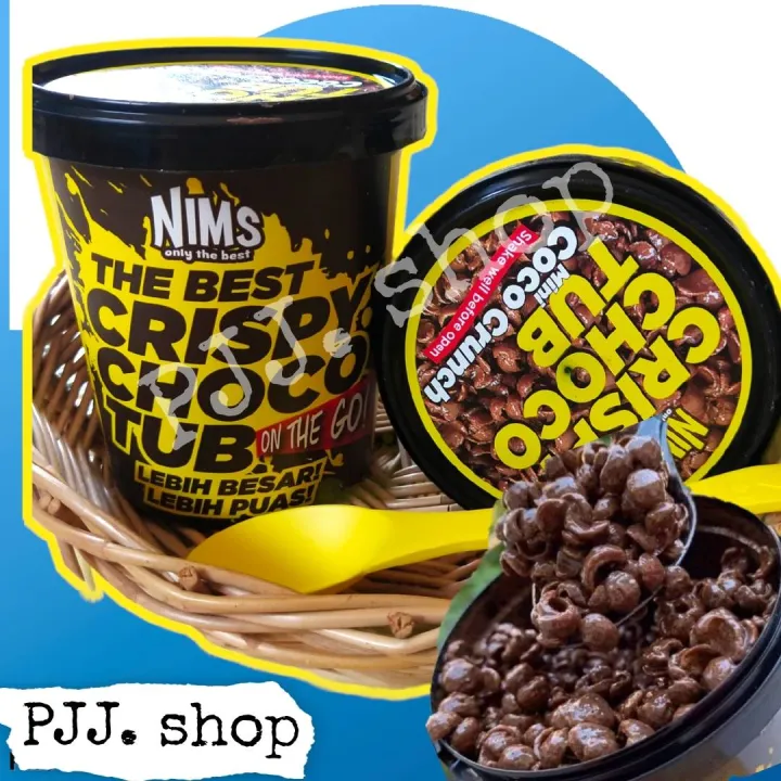 พร้อมส่ง Nims Crispy Choco Tub (Coco Crunch) ขนมช็อคโกแลต โกโก้ครั้นช์ ...