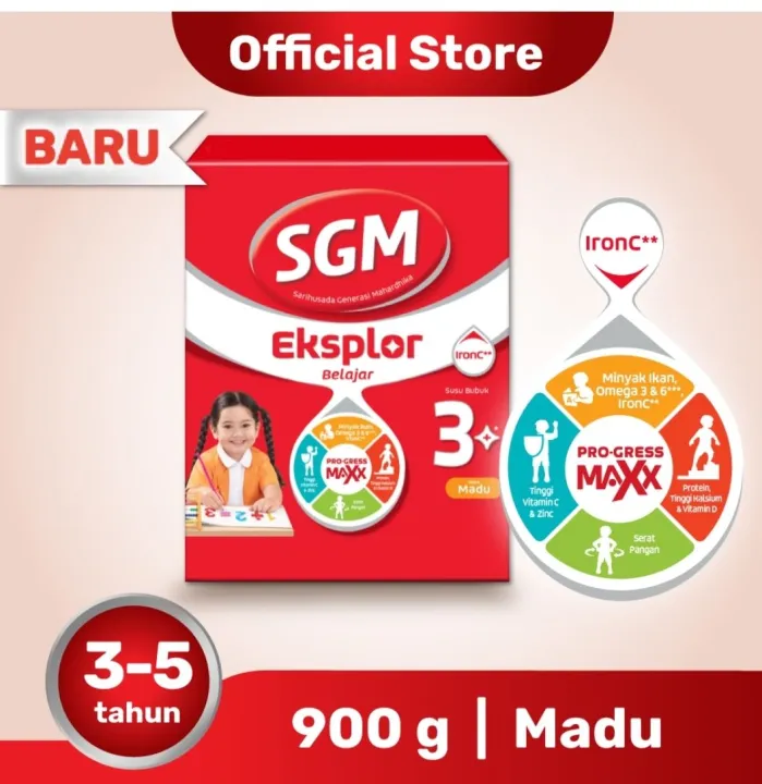 SGM 3+ 900gr | Lazada Indonesia