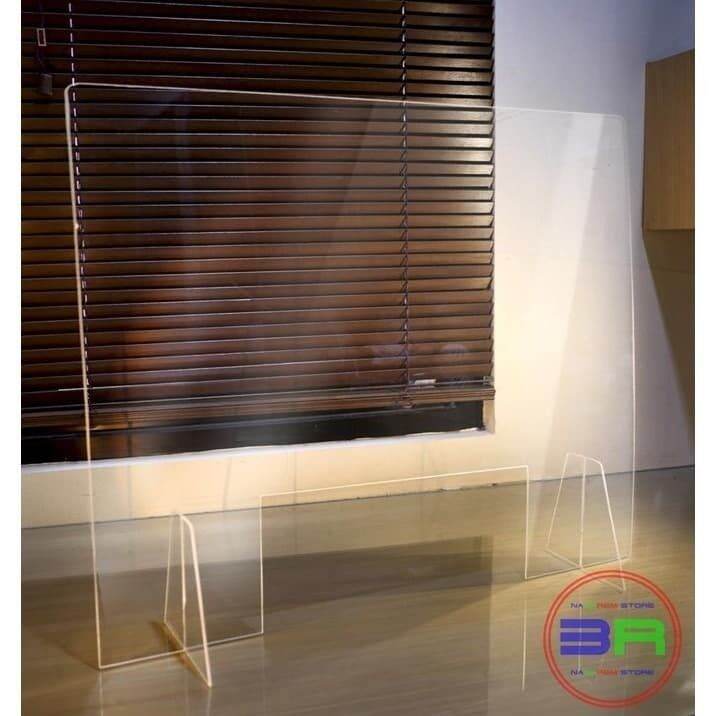 Partisi / Sekat Meja Akrilik Anti Droplet dan KOKOH 80 x 60 cm | Lazada ...