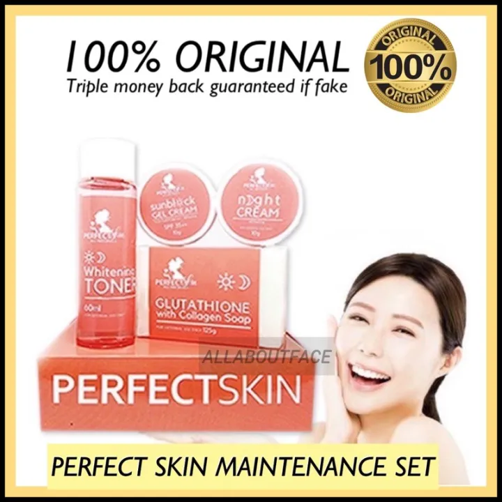 Perfect Skin Whitening Set - Maintenance Set | Lazada PH