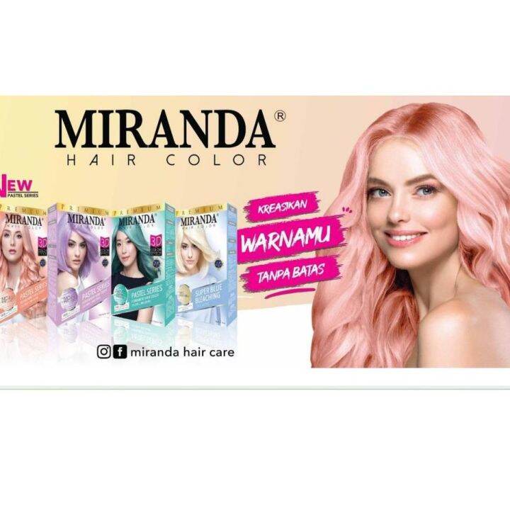MIRANDA HAIR COLOR PASTEL SERIES | Lazada Indonesia