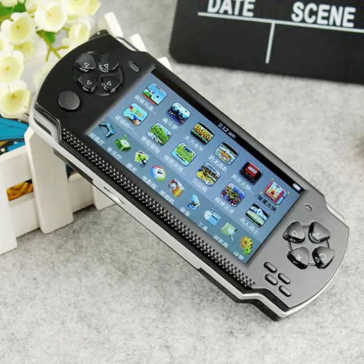 Shyli X6 8G 32 Bit 4.3 PSP Portable Handheld Game Console Player 10000 ...
