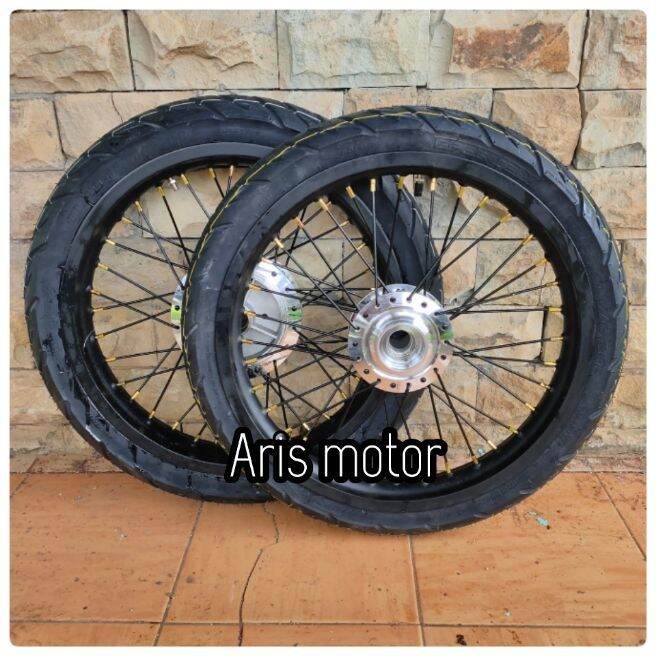 velg rk king ring 17 uk 1.60/1.85 plus ban | Lazada Indonesia