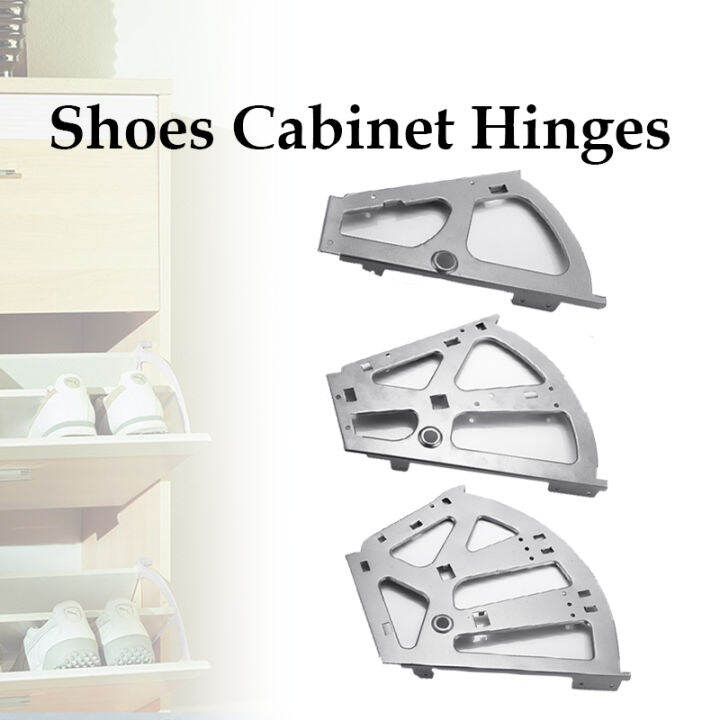 2Pcs Cabinet Flip Hinges 1/2/3 Layers Shoes Cabinet Hinge Rack ...