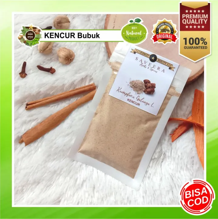 KENCUR BUBUK / SERBUK KENCUR / GROUND GALANGAL POWDER , 100% ASLI ...