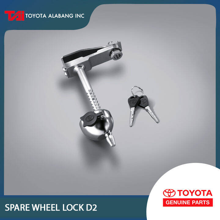 Toyota Genuine Spare Wheel Lock Pad ( Fortuner / Hilux / Innova ...