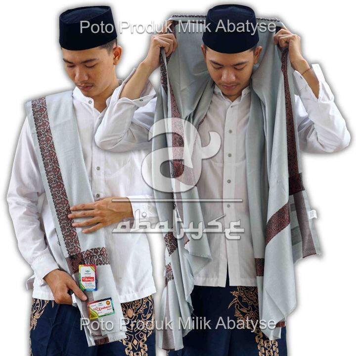 Sorban Pria Kashmiri adem dan lembut - Hijau/ Putih/ Hitam Kasmiri ...