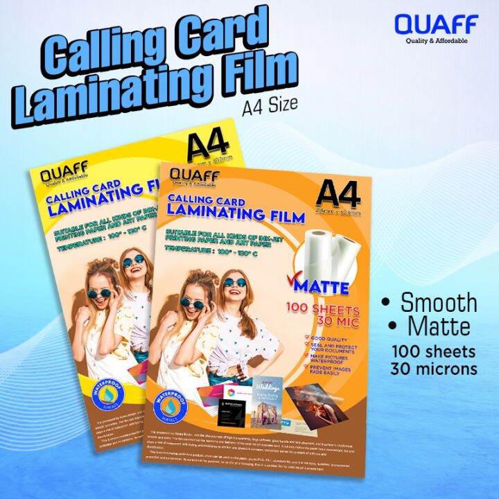 CALLING CARD PAPER MATTE QUAFF/ 220 GSM | Lazada PH