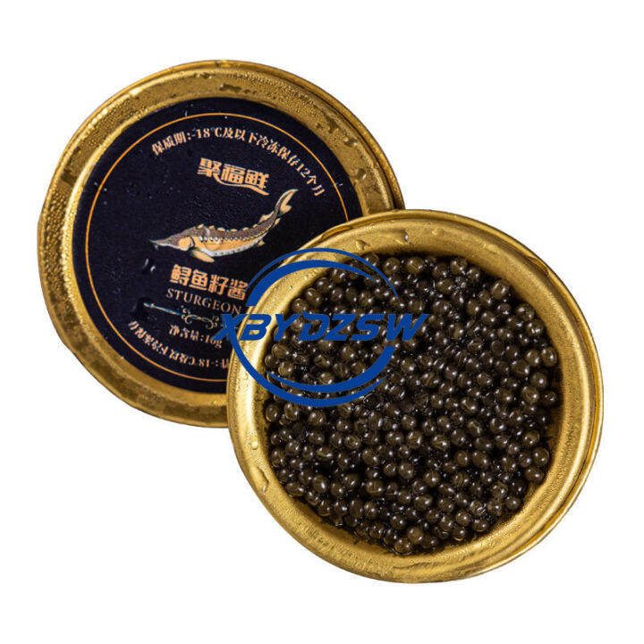 【JIAAIZE】【Fast delivery】西伯利亚鲟鱼子酱Siberian Sturgeon Caviar Black Caviar ...