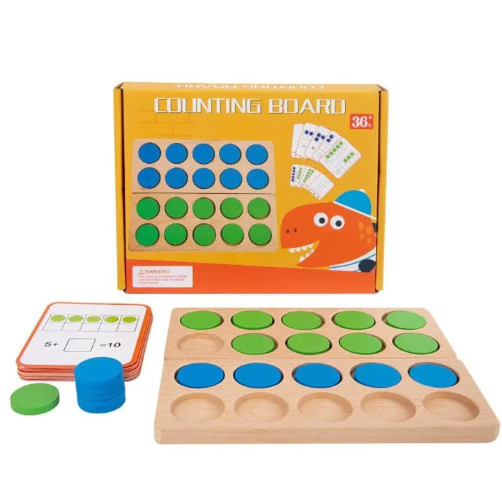 Ten-Frame Set Math Manipulative Early Learning Math Counters Home Math ...