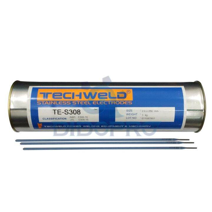 Kawat Las Stainless Steel 2mmx250 TECHWELD Kawat Las Stainless Steel 2 ...