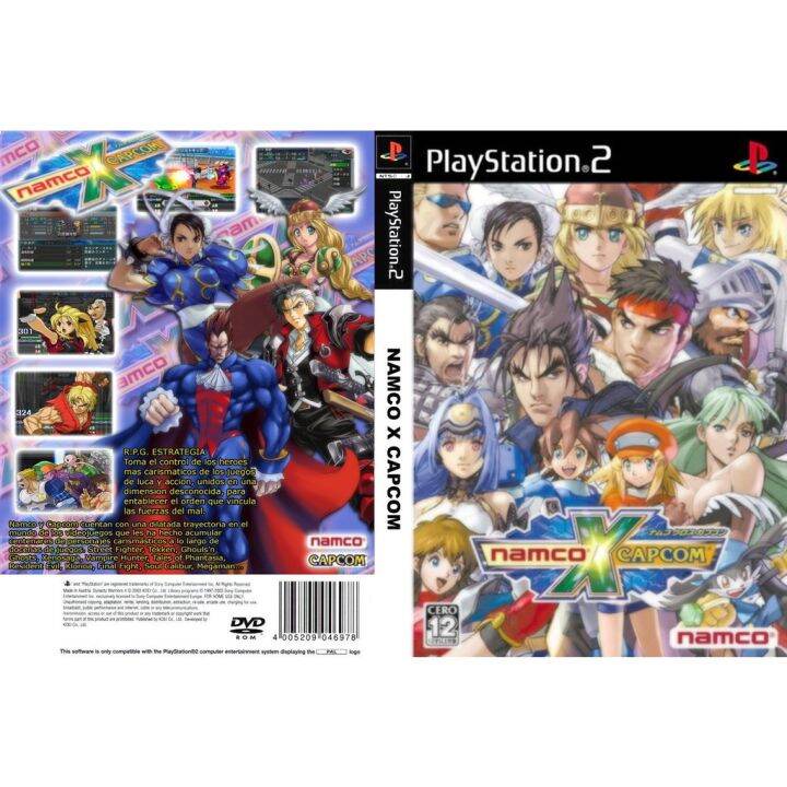 แผ่นเกมส์ PS2 Namco X Capcom คุณภาพ ส่งไว | Lazada.co.th