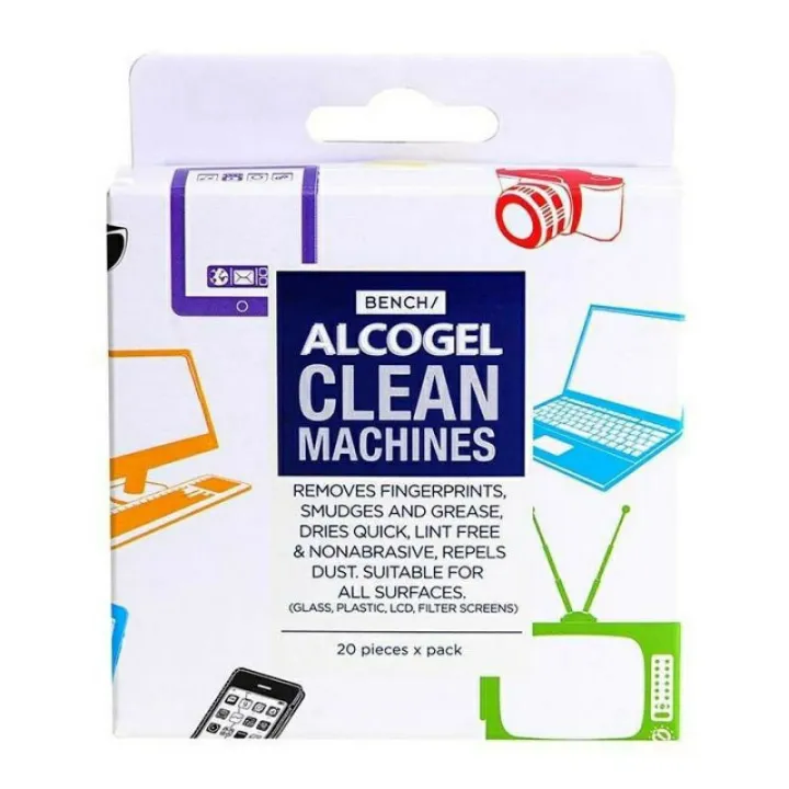 BENCH Alcogel Clean Machines 20sheets | Lazada PH