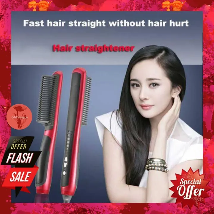 Alie Stylish Fast And Brush ASL-908 , Professional Hair Straightener ...