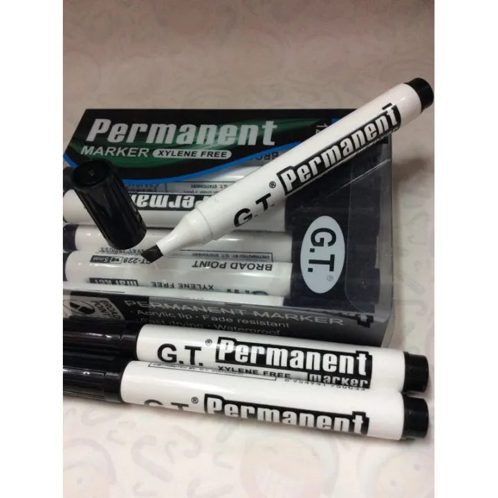 GT permanent BROAD markers | Lazada PH
