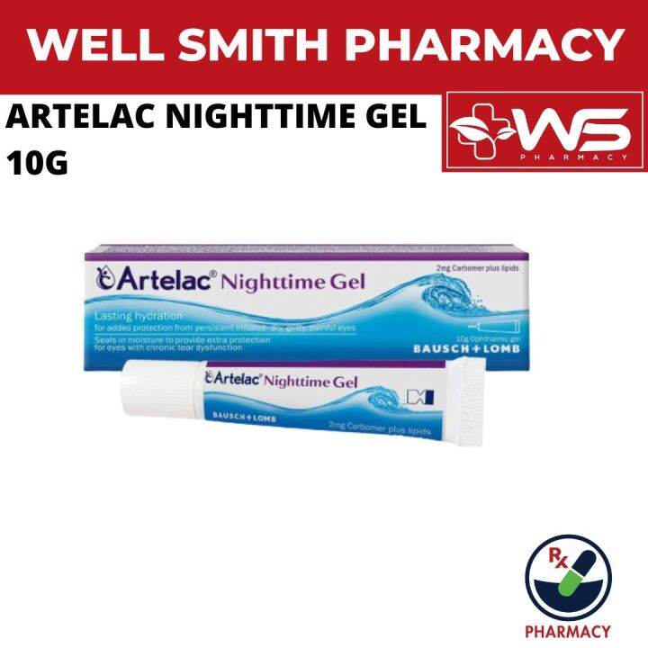 ARTELAC NIGHTTIME GEL 10G (DRY EYE AND IRRATATIOM RELIEF) | Lazada