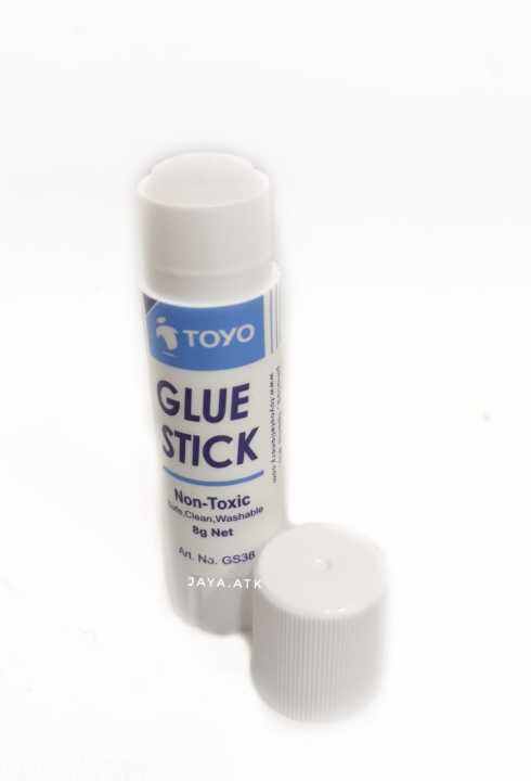 LEM STIK LEM KERTAS STICK 8 GRAM KECIL NON TOXIC TOYO | Lazada Indonesia