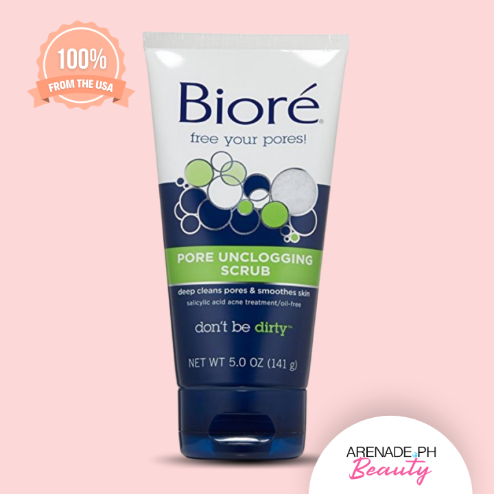Biore Pore Unclogging Scrub 5.0 oz | Lazada PH