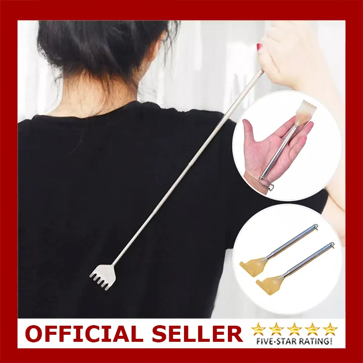 Extendable Back Scratcher Stainless Steel Telescopic Anti Itch Claw ...